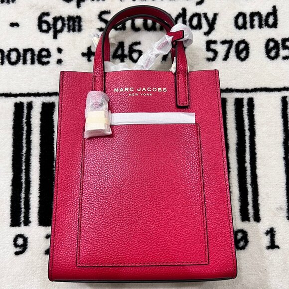 Marc Jacobs | Bags | Marc Jacobs Micro Mini Pebbled Leather Tote ...